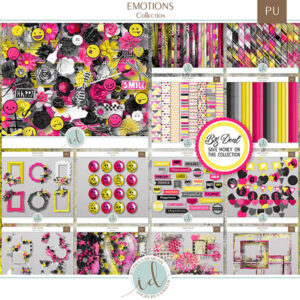 Emotions & Freebie – Ilonka's Designs