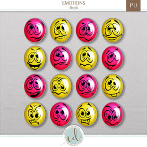 Emotions & Freebie – Ilonka's Designs