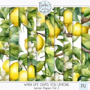 When Life Gives You Lemons & Freebie – Ilonka's Designs