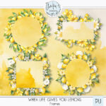 When Life Gives You Lemons & Freebie – Ilonka's Designs